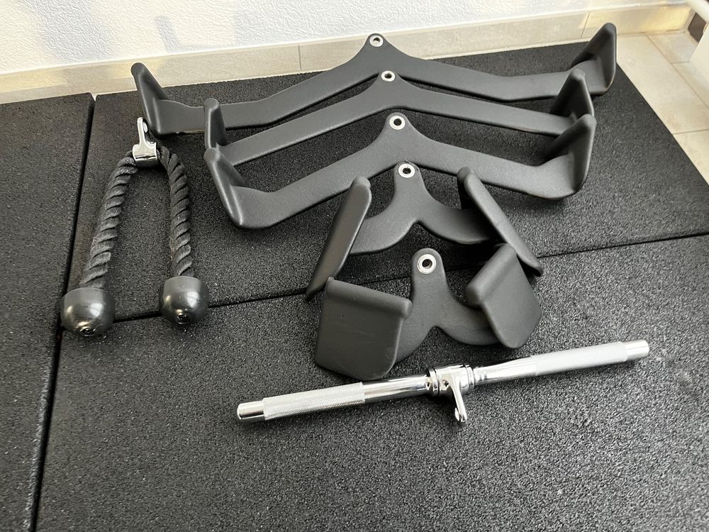 "Mag-Simaler" Kabelzug Griff-Set Triceps, Rücken, Biceps! (Gebraucht ...