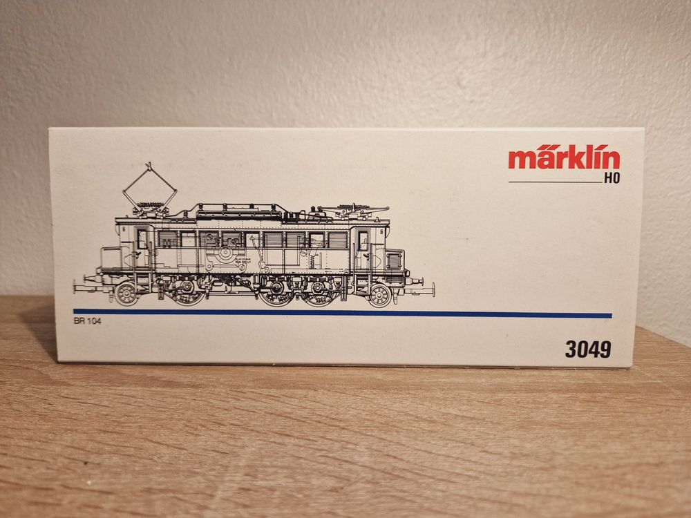 Märklin 3049 E-Lok 104 021-1 DB H0 | Kaufen auf Ricardo
