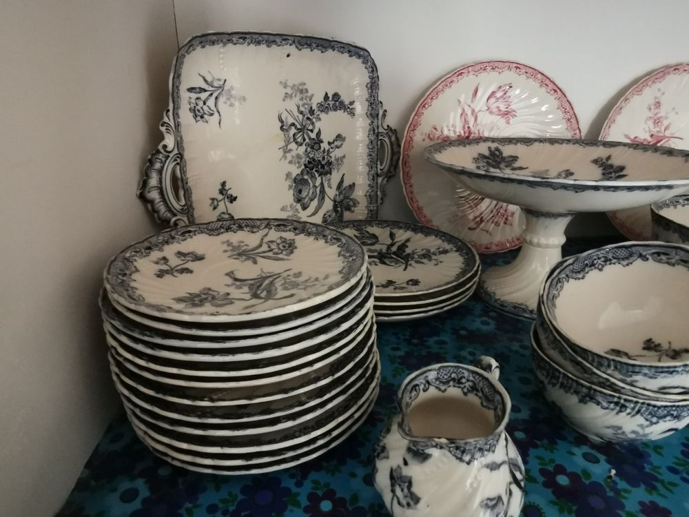 Antikes Geschirr Fontanges Sarreguemines (Gebraucht) in Toffen für CHF ...