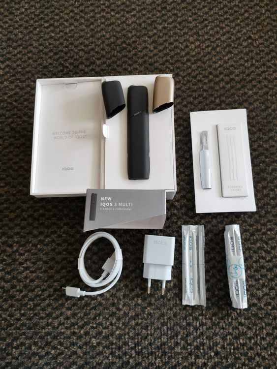 IQOS 3 MULTI Set + zus. Original-Zubehör | Kaufen auf Ricardo