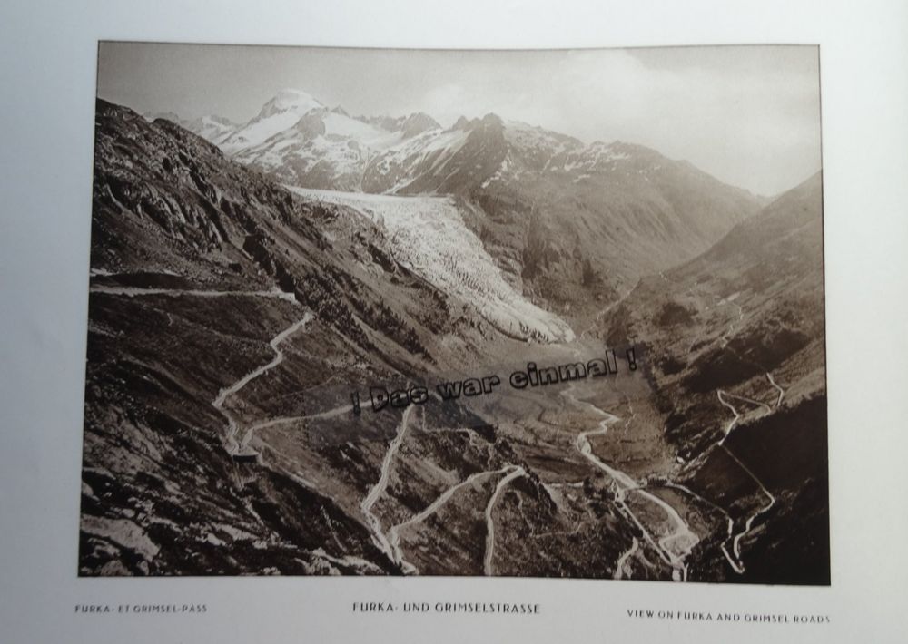 Wallis Uri Furka Grimsel Gletsch Rhonegletscher um1900 (Gebraucht) in Safnern für CHF 7 – mit ...