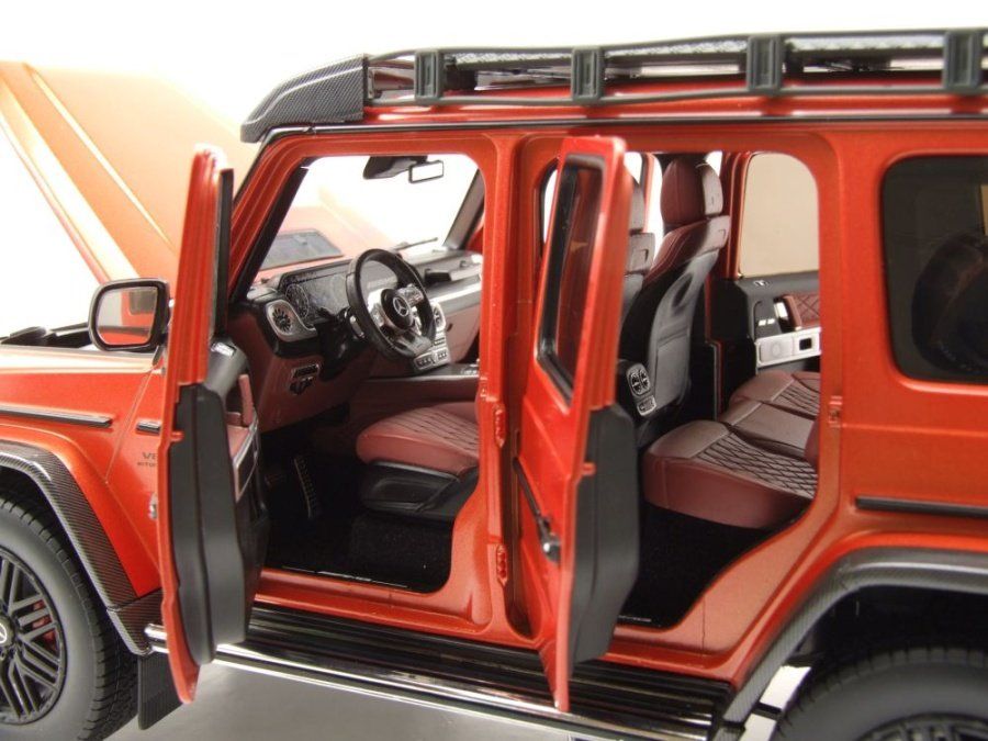 Mercedes AMG G63 2022 copper orange 1:18 iScale Limitiert (Neu und ...