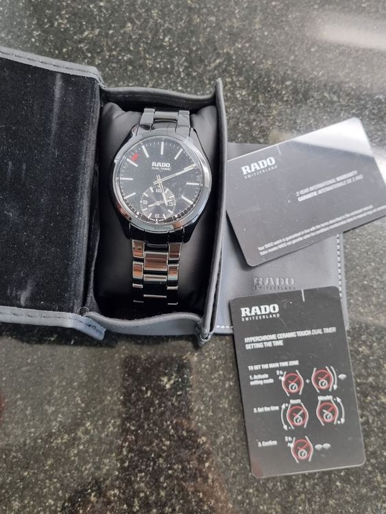 RADO HyperChrome Ceramic Touch DualTimer (Neuf avec emballage d'origine ...
