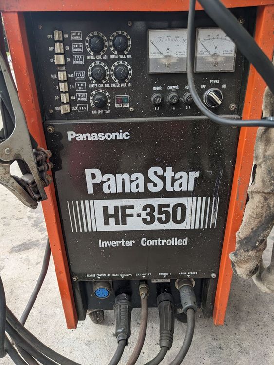 Schweissgerät Panasonic Pana Star HF-350 MIG mit Wire Feeder (Gebraucht) in Büriswilen für CHF ...