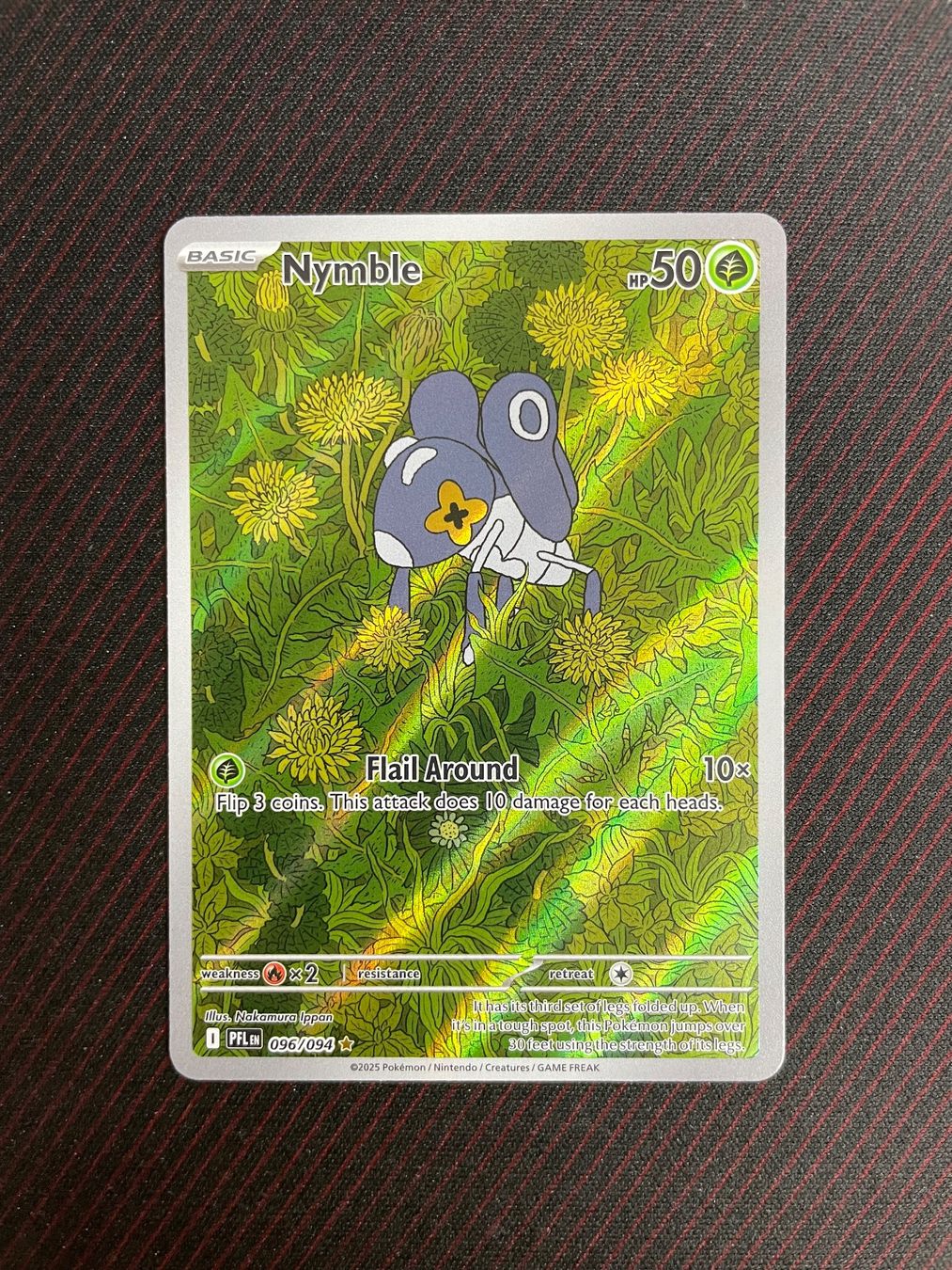 Pokémon – Phantasmal Flames – Nymble (PFL 096/094) (Neu und originalverpackt) in Lausanne für ...