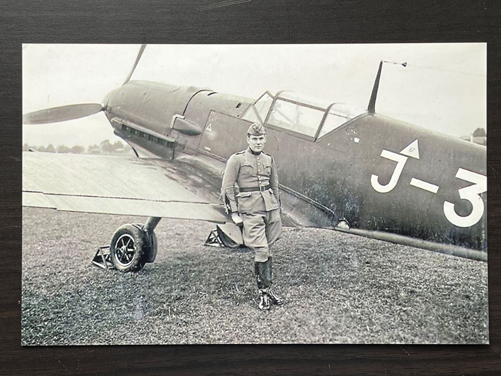 Foto Messerschmitt Me 109 J-3?? Schweizer Flugwaffe (Gebraucht) in Lausen für CHF 16 – mit ...