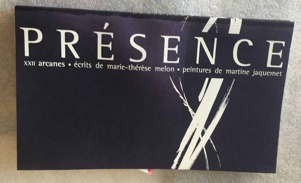 Présence XXII arcanes du Tarot Marie-Thèrèse Melon Jaquemet (Gebraucht ...