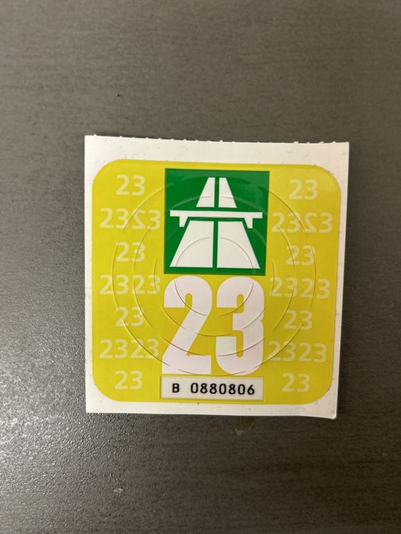 Autobahn Vignette Neu 2023 | Kaufen auf Ricardo
