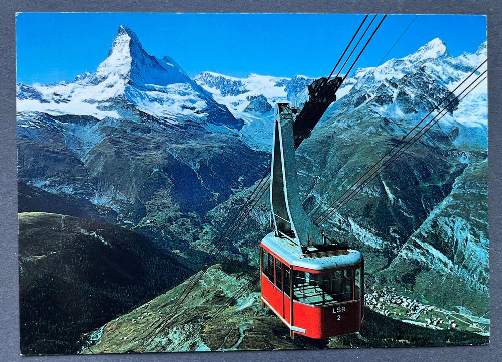 Zermatt. Luftseilbahn Rothorn/ Matterhorn (Gebraucht) in Wabern für CHF ...