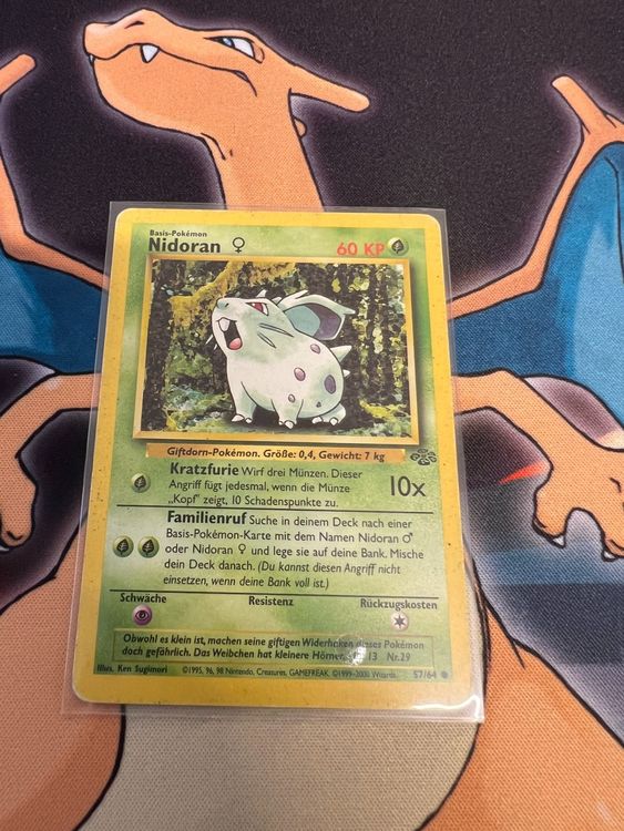Nidoran ♀ (JU 57) - DE - Dschungel | Kaufen auf Ricardo