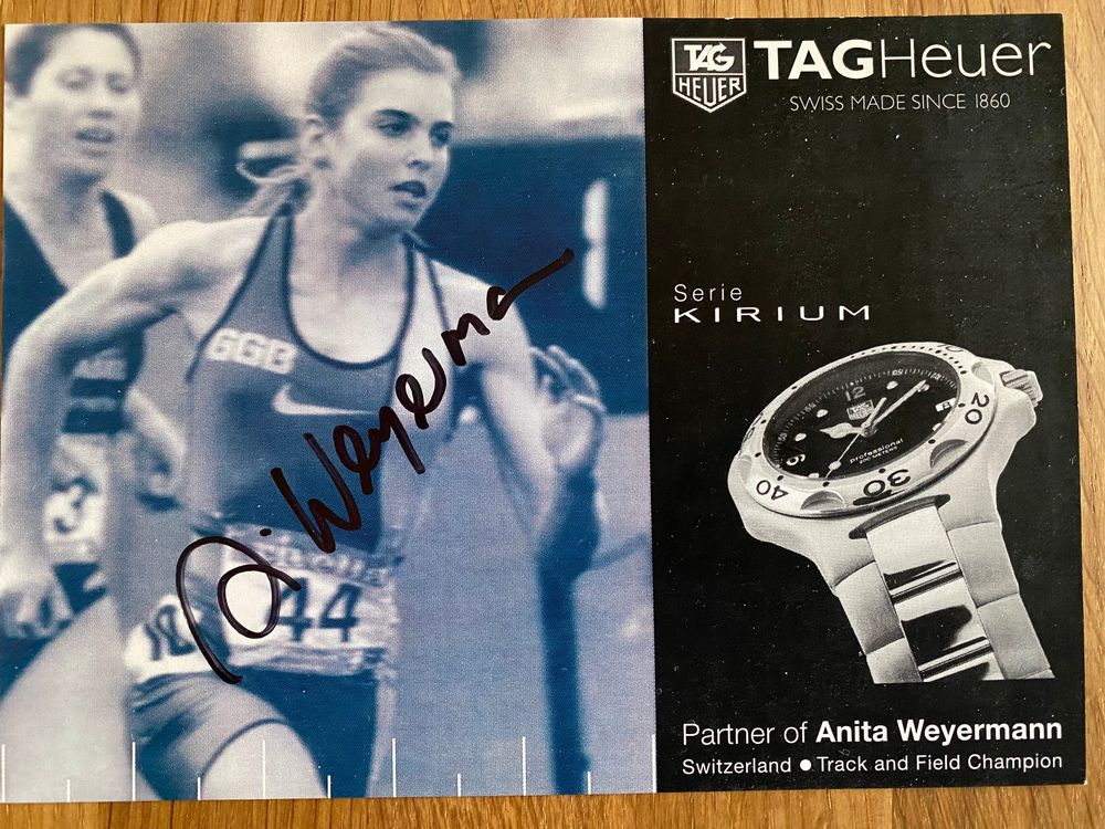 Anita Weyermann - Schweizer Leichtathletin (Gebraucht) in Bern für CHF ...
