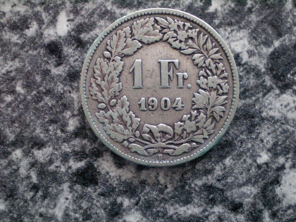 1 Fr.1904 !!! Rar !!! ab 1.- !!! (Gebraucht) in Dierikon für CHF 4 – mit Lieferung auf Ricardo ...