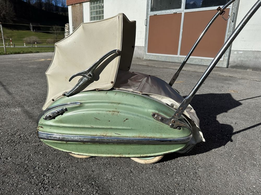 Oldtimer Kinderwagen ca. 50er Jahre Originalzustand | Kaufen auf Ricardo