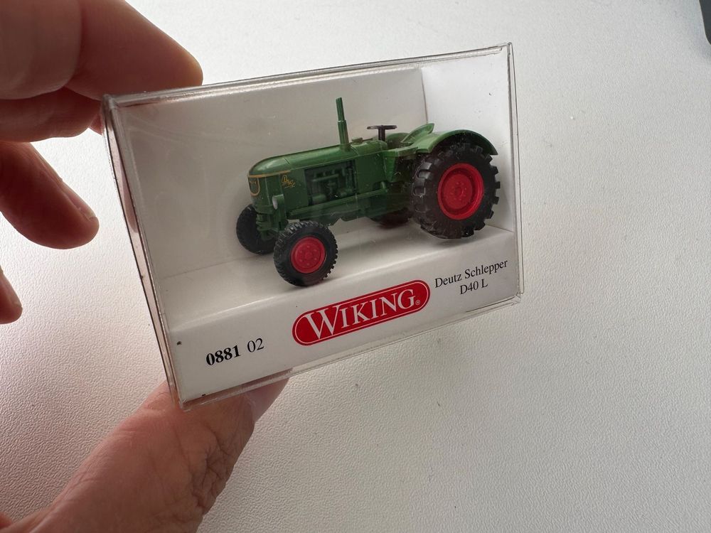 Wiking - Deutz Schlepper D40L, grün, 1:87, OVP (W513) (Gebraucht) in ...