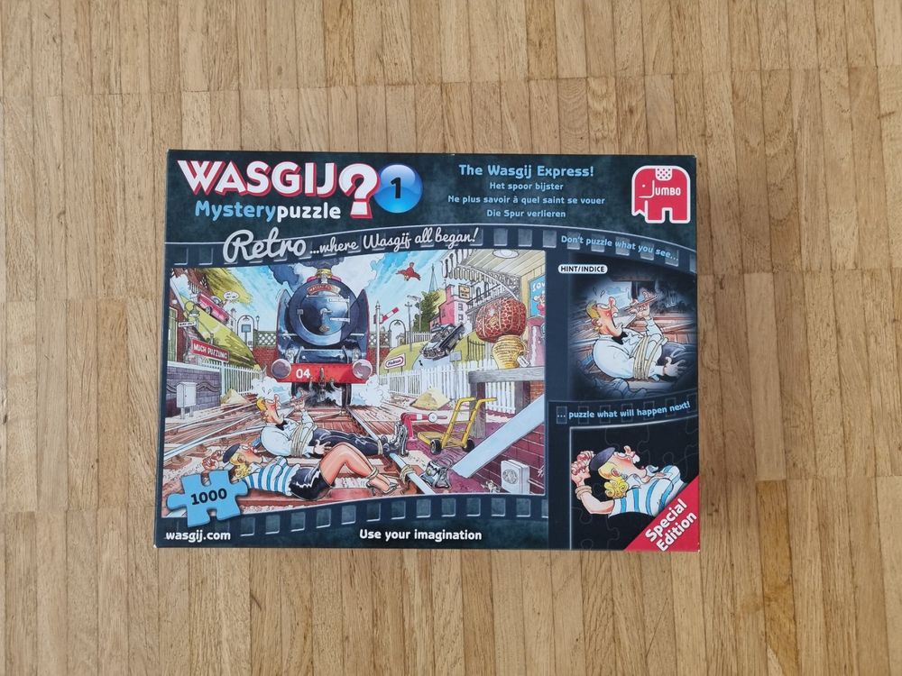 Wasgij Mystery Nr. 1, Retro (Gebraucht) in Uster für CHF 12 – mit Lieferung auf Ricardo kaufen