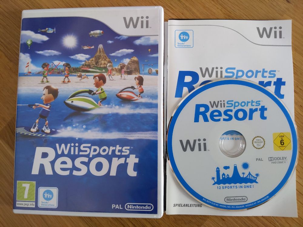 Wii Sports Resort Spiel + Anleitung (Gebraucht) in Unterseen für CHF 14 ...