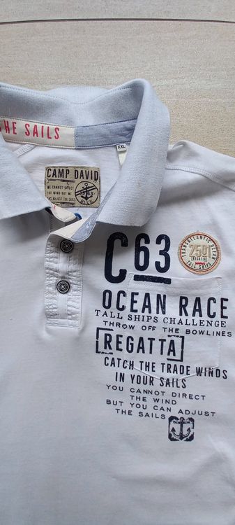 Original Poloshirt von Camp David, 100 % Baumwolle Gr. XXL | Kaufen auf Ricardo