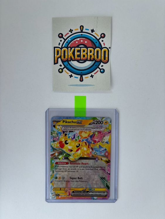 Carte Pokémon Surging Sparks Pikachu ex 57/191 (Neu (gemäss ...