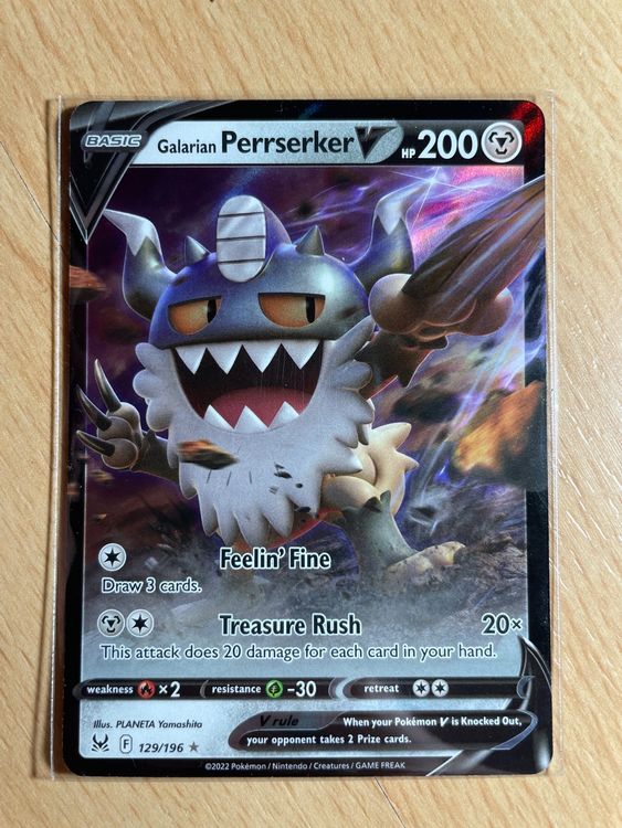 Pokemon perrserker V | Kaufen auf Ricardo