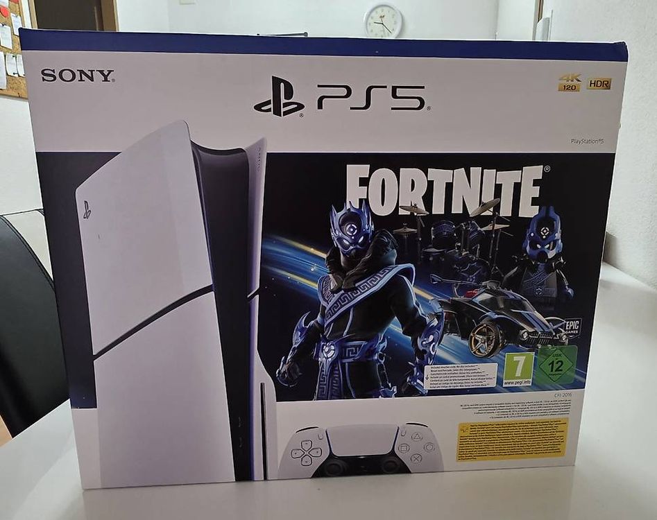 Playstation 5 Slim Disk (inkl Fortnite Code) OVP (Neu und ...