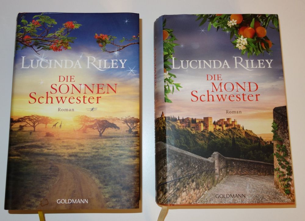 2 Bücher von Lucinda Riley (DIE SONNEN- und MOND Schwester) (Gebraucht ...