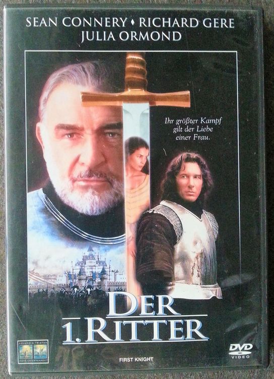 DVD: DER 1. RITTER, Sean Connery u.a. (Gebraucht) in Oberriet SG für CHF 5 – mit Lieferung auf ...