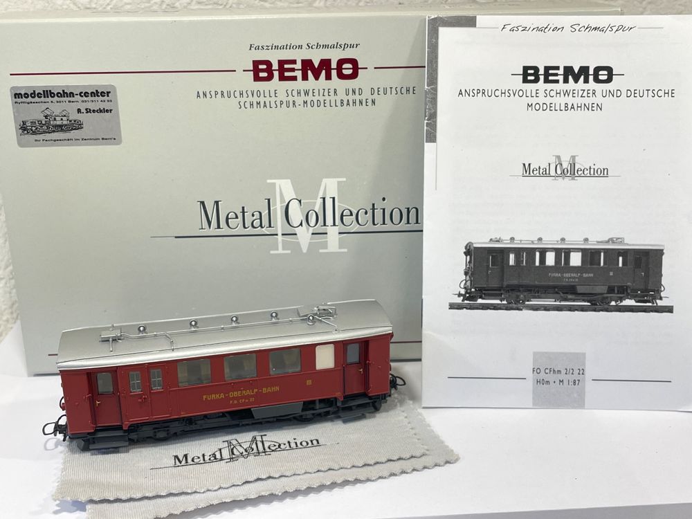 Bemo 1297 212 Metal Collection FO CFm 2/2 Benzintriebwagen (Neu (gemäss ...