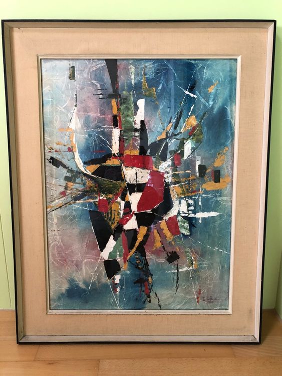 Gemälde von Robert Wirz 1960 (Gebraucht) in Winterthur für CHF 120 – nur Abholung auf Ricardo kaufen