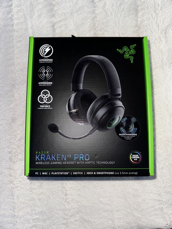 Razer Kraken v3 Pro (Neu (gemäss Beschreibung)) in Zweidlen für CHF 25 ...