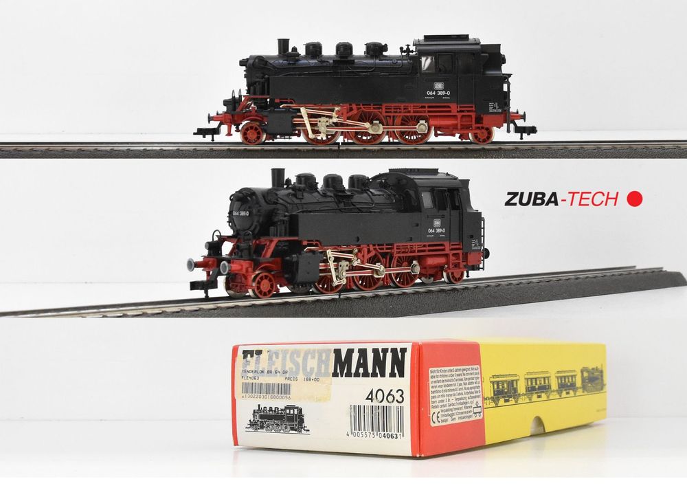 Fleischmann 4063 Dampflok BR 64 DRG H0 GS Analog mit OVP (Gebraucht) in St. Gallen für CHF 100 ...