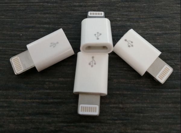 Micro USB to iPhone Adapter Adaptateur (Neu und originalverpackt) in ...