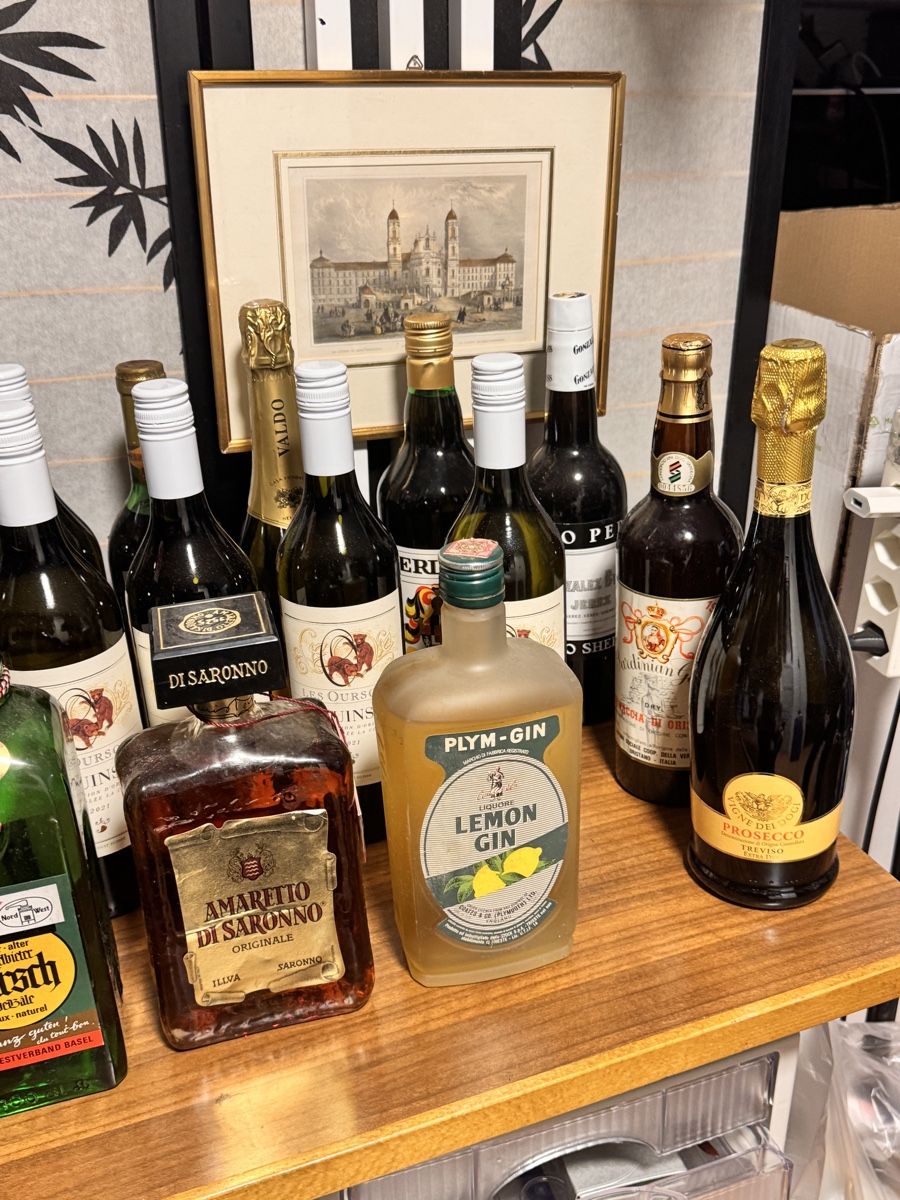 Diverse Spirituosen Sammlung - Wein, Gin, Kirsch & Co! (Gebraucht) in ...