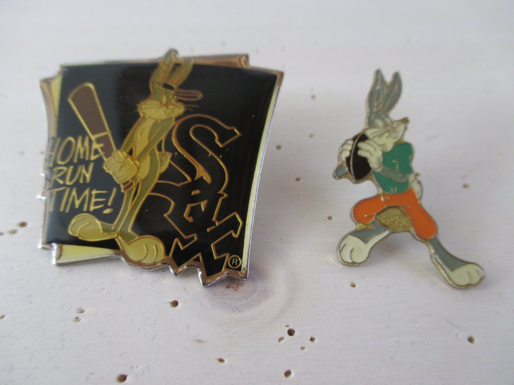 Bugs Bunny Warner Bros Basketball Pin RAR (Neu (gemäss Beschreibung ...
