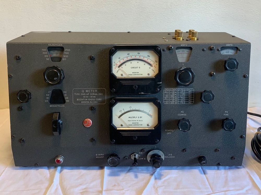 Boonton Radio ancienne Q Meter type 260 (Gebraucht) in Geneve für CHF ...