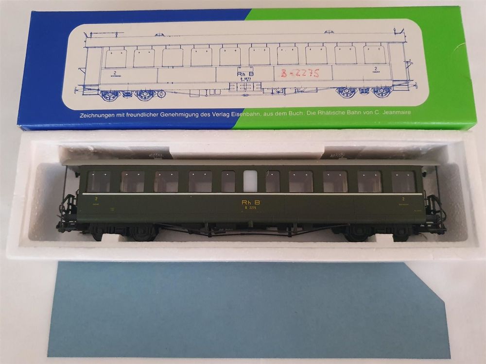 STL Models RhB B 2275 Personenwagen H0m (Gebraucht) in Basel für CHF 20 ...