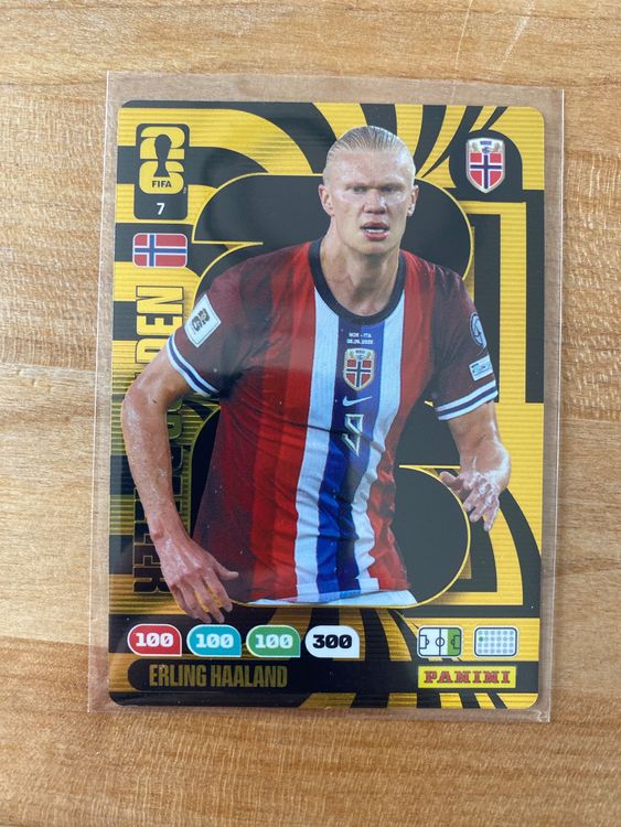 Panini FIFA World Cup 2026 Erling Haaland Golden Baller (Neu (gemäss ...