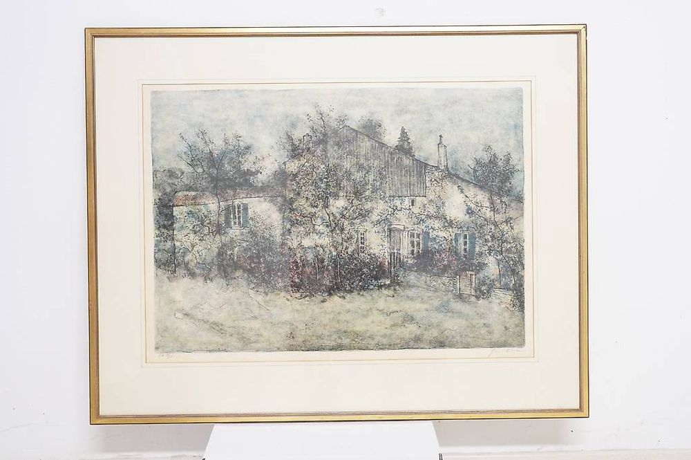 Tableau Gantner ( Franche-Comté ) 90 x 72 cm (D'occasion) à Moutier ...