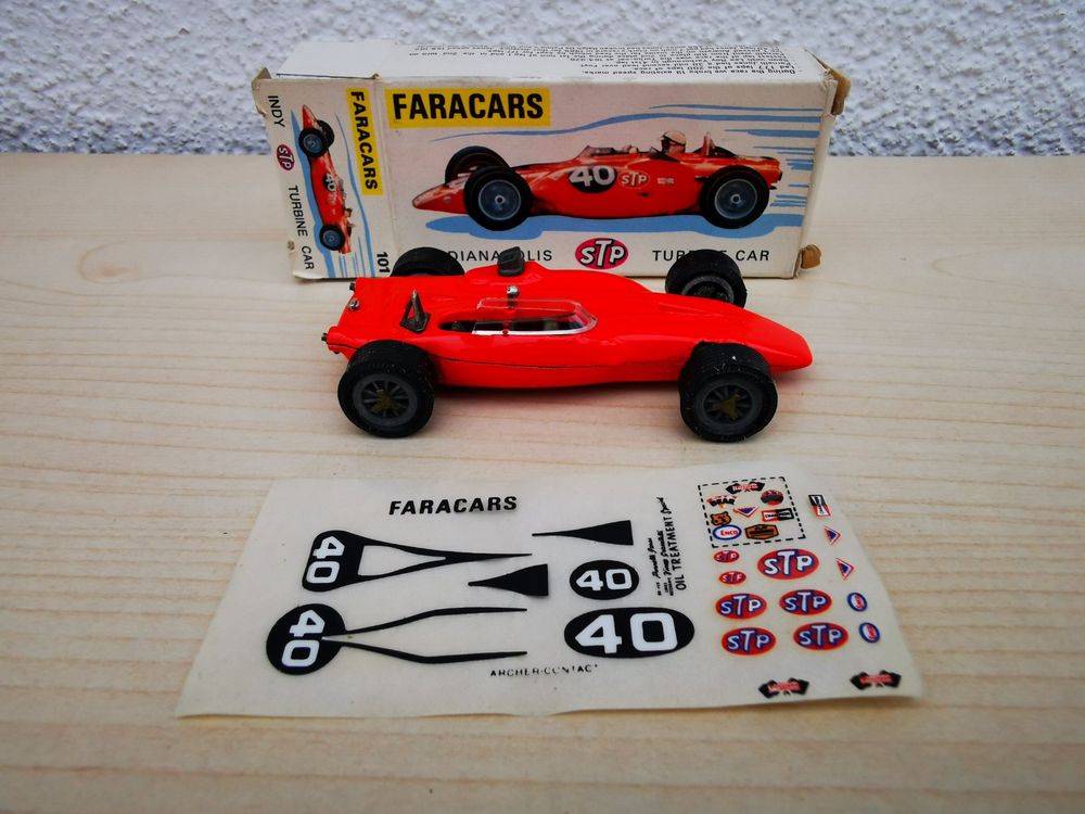 Faracars 1/43 Indianapolis Turbine Car, neu in OVP, + Decals (Neu und ...