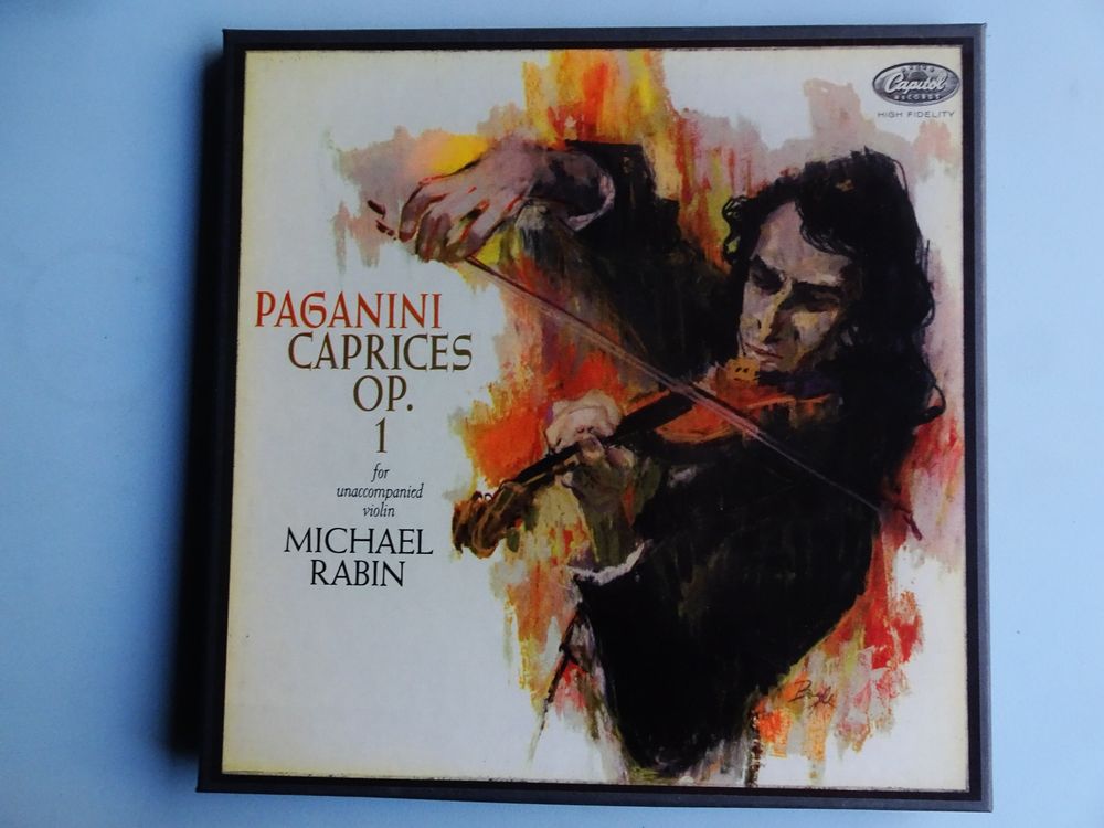 Michael RABIN - Paganini: Caprices - TESTAMENT - NEU ! (Neu (gemäss ...