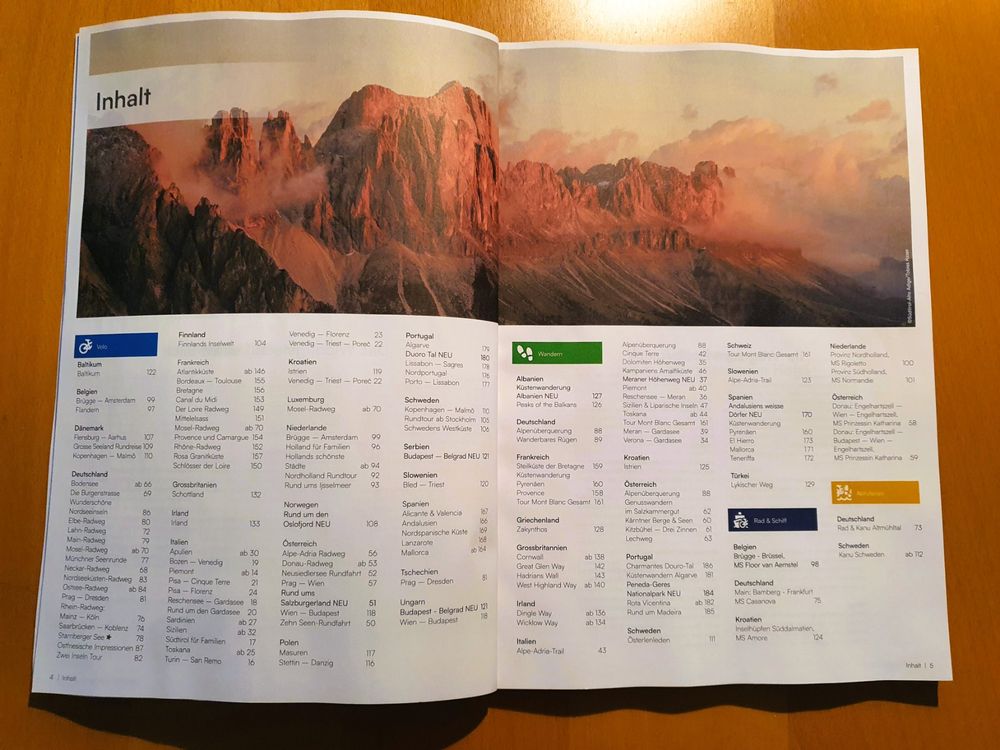 VELO BIKE & WANDERN EUROPA / WANDERFÜHRER 2026 (Gebraucht) in Brüttisellen für CHF 1 – mit ...