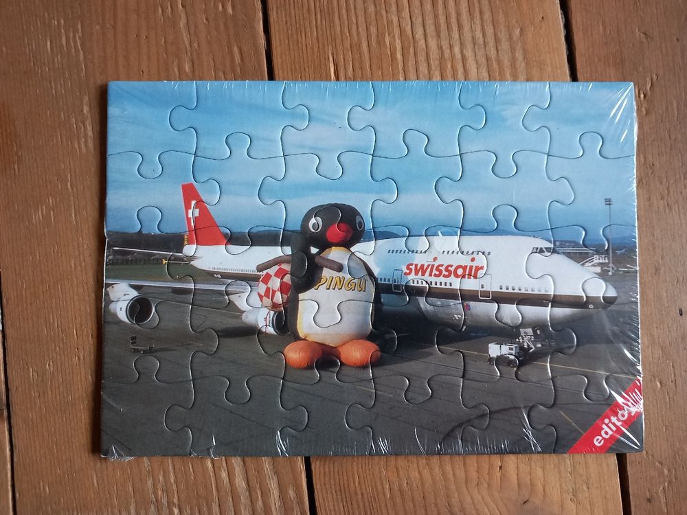 Kleines Pingu Puzzle Swissair, Neu und OVP | Kaufen auf Ricardo