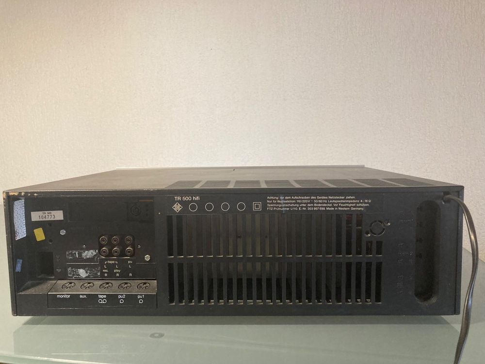 Telefunken Receiver TR 500 hifi 2x120 Watt Musikleistung (Gebraucht) in ...
