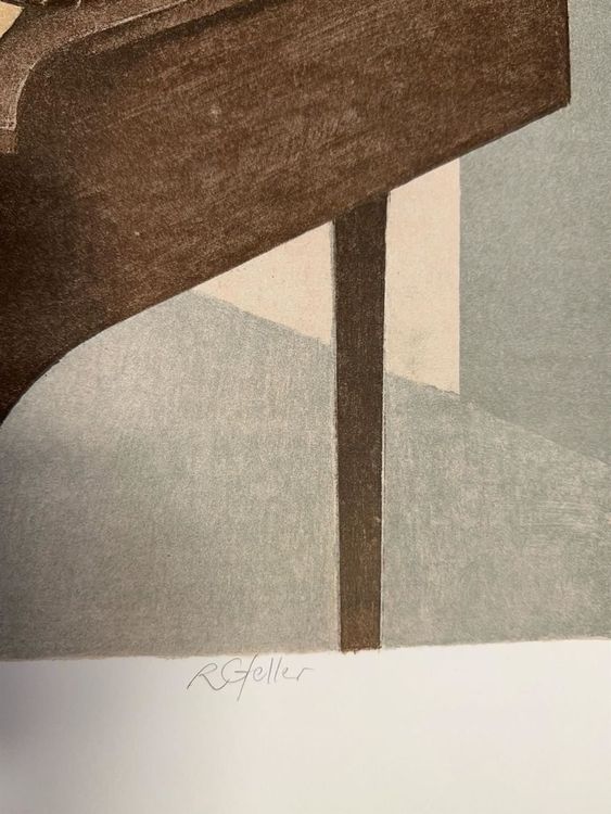 ROLF GFELLER LITHOGRAPHIE SIGNIERT NUMMERIERT (Gebraucht) in Gersau für CHF 69 – mit Lieferung ...