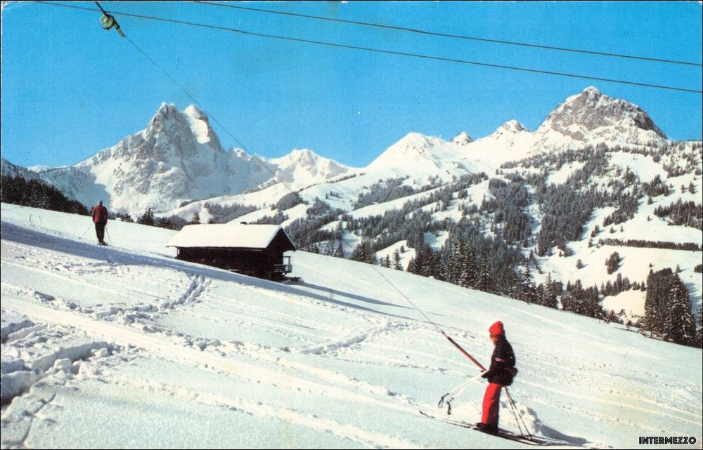 Gstaad BE // Skilift Saanen - Eggli // Winter Berge (Gebraucht) in Basel für CHF 10 – mit ...