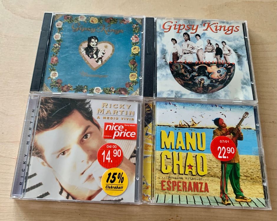 Diverse CDs Gipsy Kings, Ricky Martin, Manu Chao | Kaufen auf Ricardo