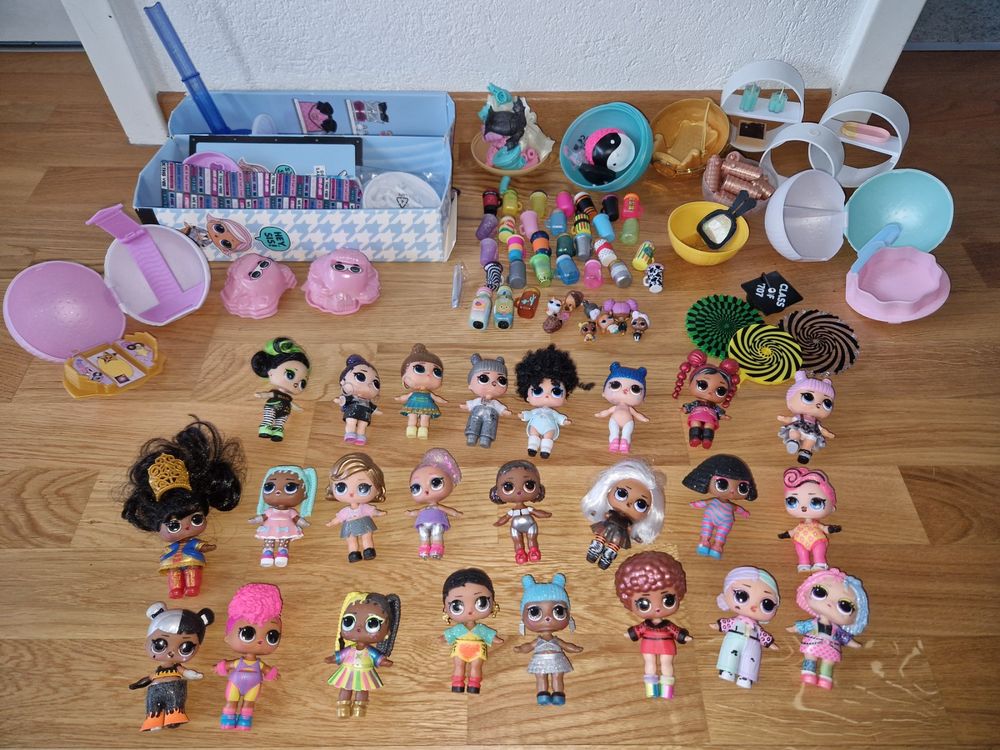 24 LOL Surprise Puppen Sammlung Figuren Konvolut Set (Gebraucht) in ...