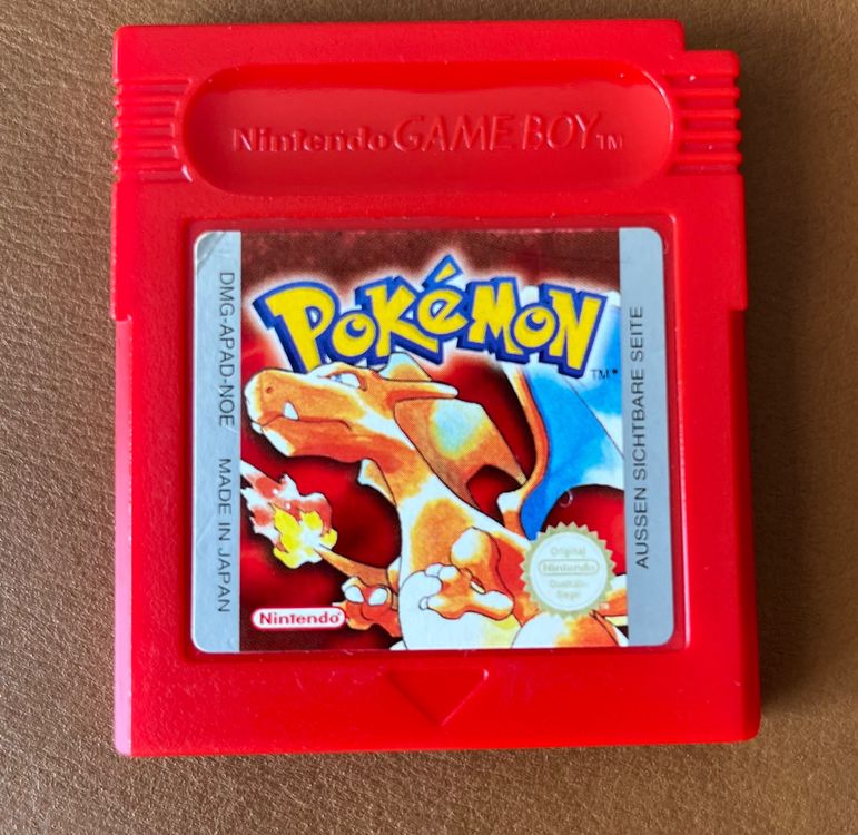 Pokemon Rot / Rote Edition DEUTSCH Gameboy (Gebraucht) in für CHF 35 – mit Lieferung auf Ricardo ...