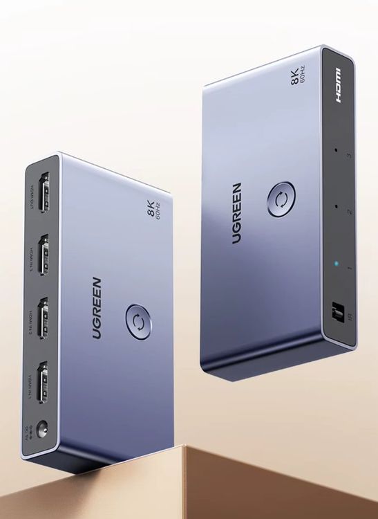 UGREEN 8K HDMI Switch 3 in 1 out 8K 60Hz 4K120Hz (Neu und ...