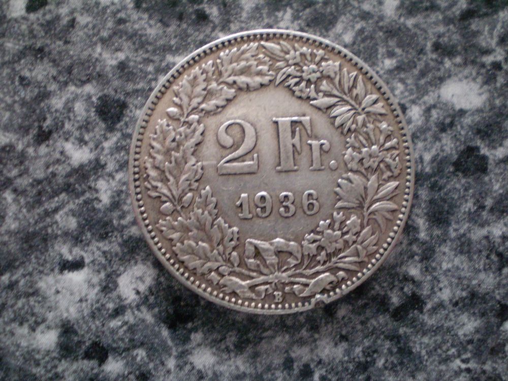 2 Fr.1936 !!! Rar !!! ab 1.- !!! (Gebraucht) in Dierikon für CHF 8 – mit Lieferung auf Ricardo ...