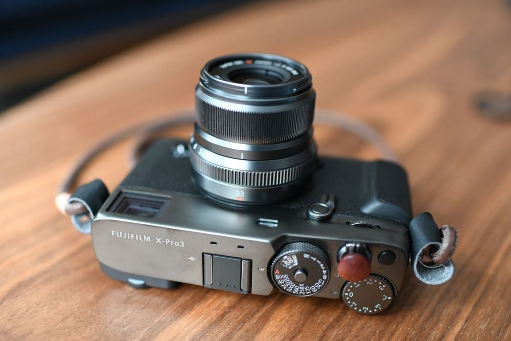 Fujifilm X-Pro3 Dura Black inkl.Fujifilm xf23mm f2 Graphite (Neu ...